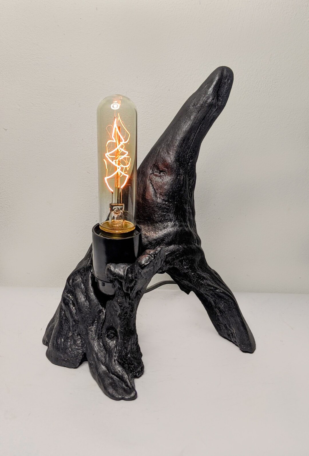 Handmade Lamp, Home Decor, Tree Root Lamp, Wooden Lamp, Table Lamp ...