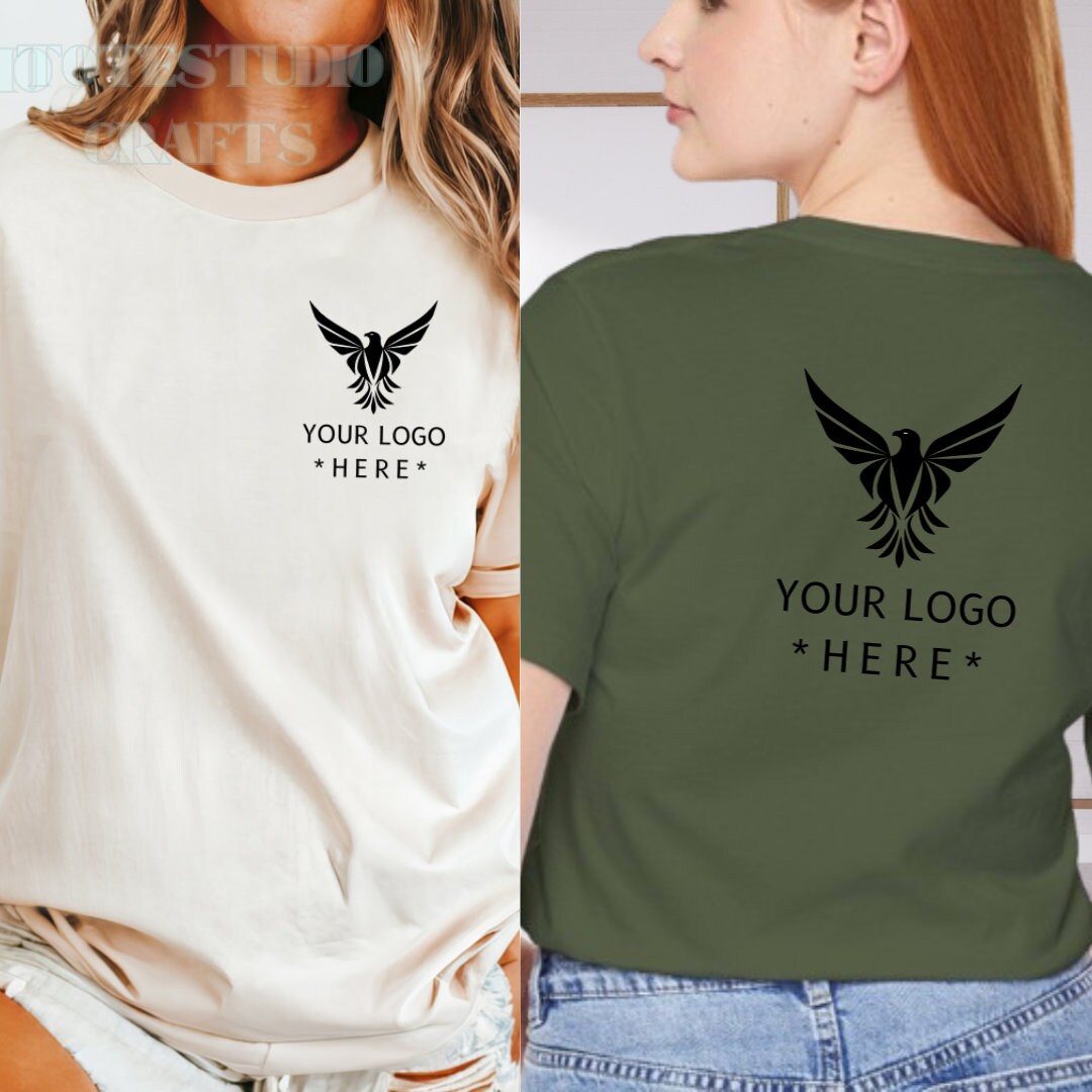 Custom Logo Design Shirt, Company Logo Shirt, Team Logo Shirt ...