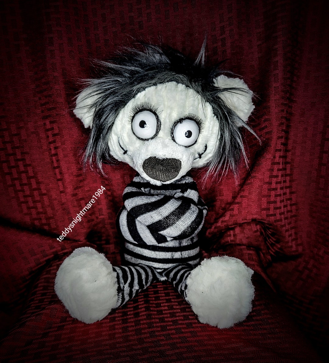 Nutsy Bear, Horror Teddy Bear, Scare Bear, Creepy Bear, Teddy Bear ...