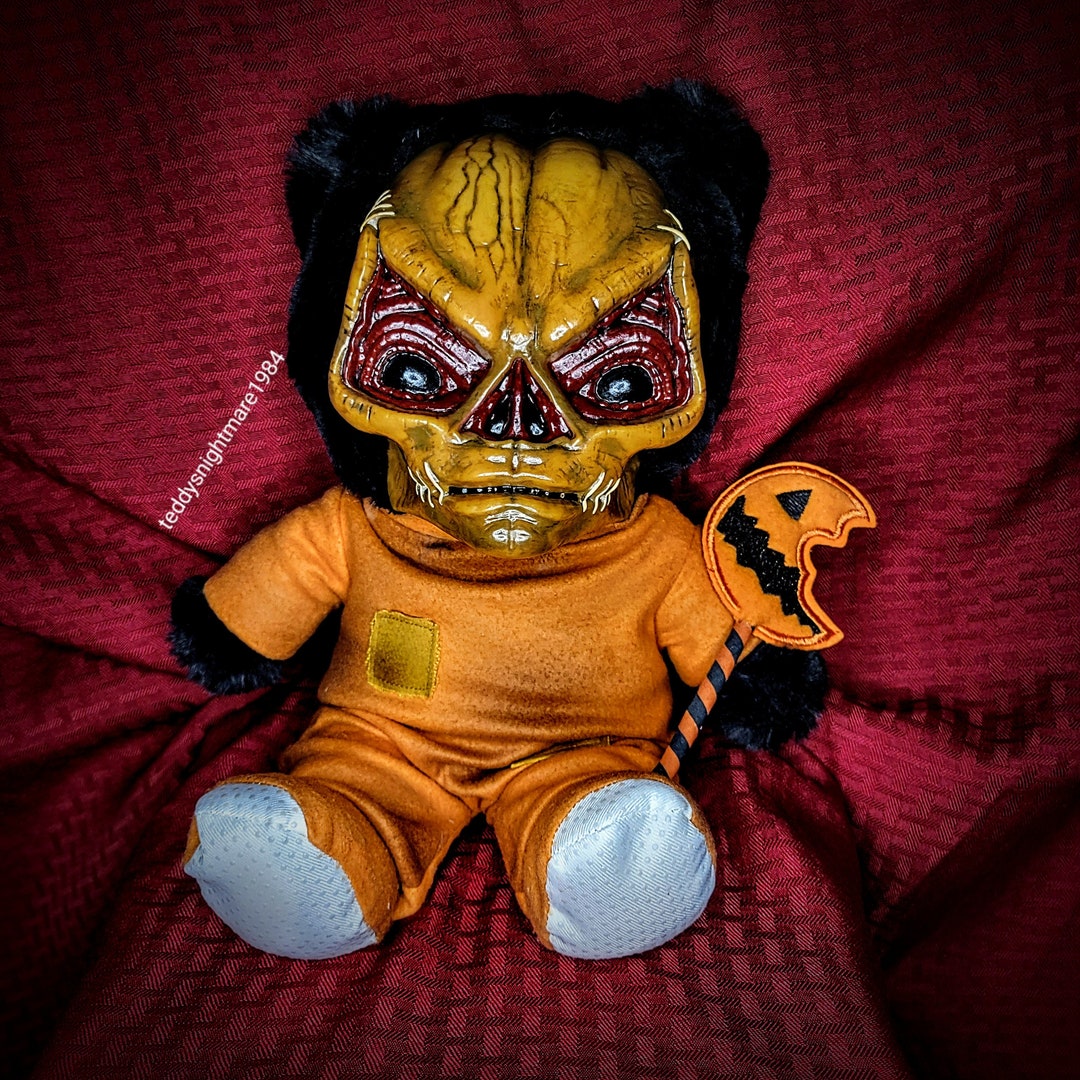 Trick R Treat Sam, Horror Teddy Bear, Scare Bear, Teddy Bear, Horror ...
