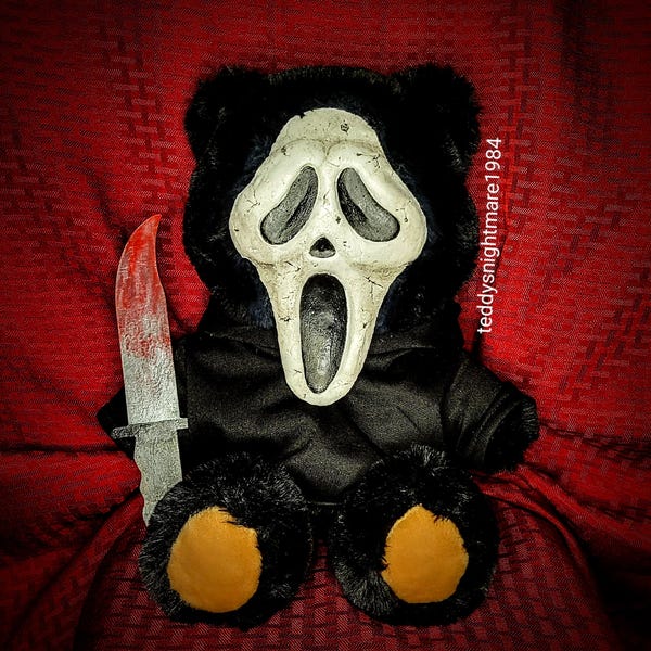 Ghostface Plush - Etsy