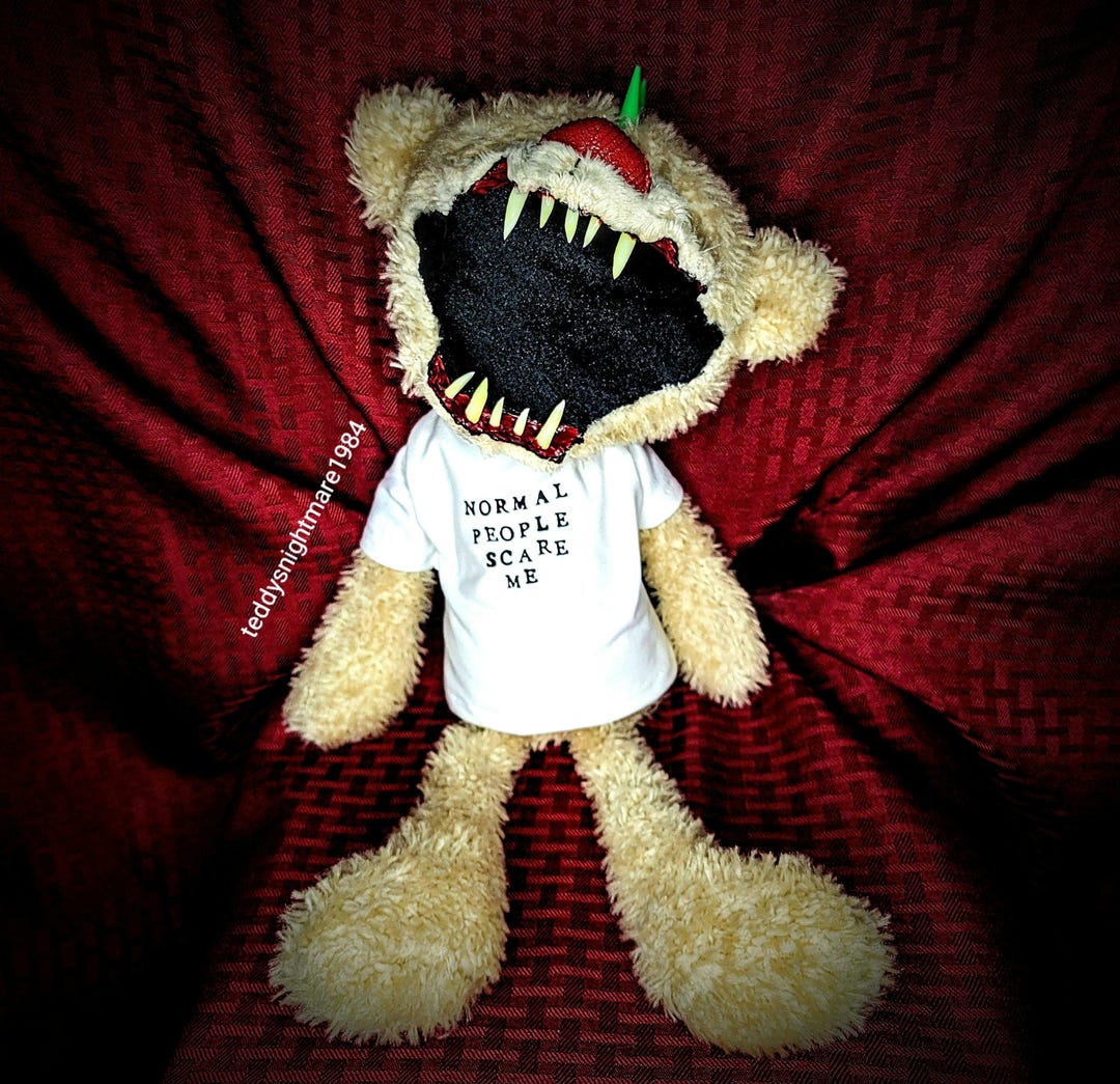Teddy's Nightmare Lll, Horror Teddy Bear, Creepy Bear, Teddy Bear ...