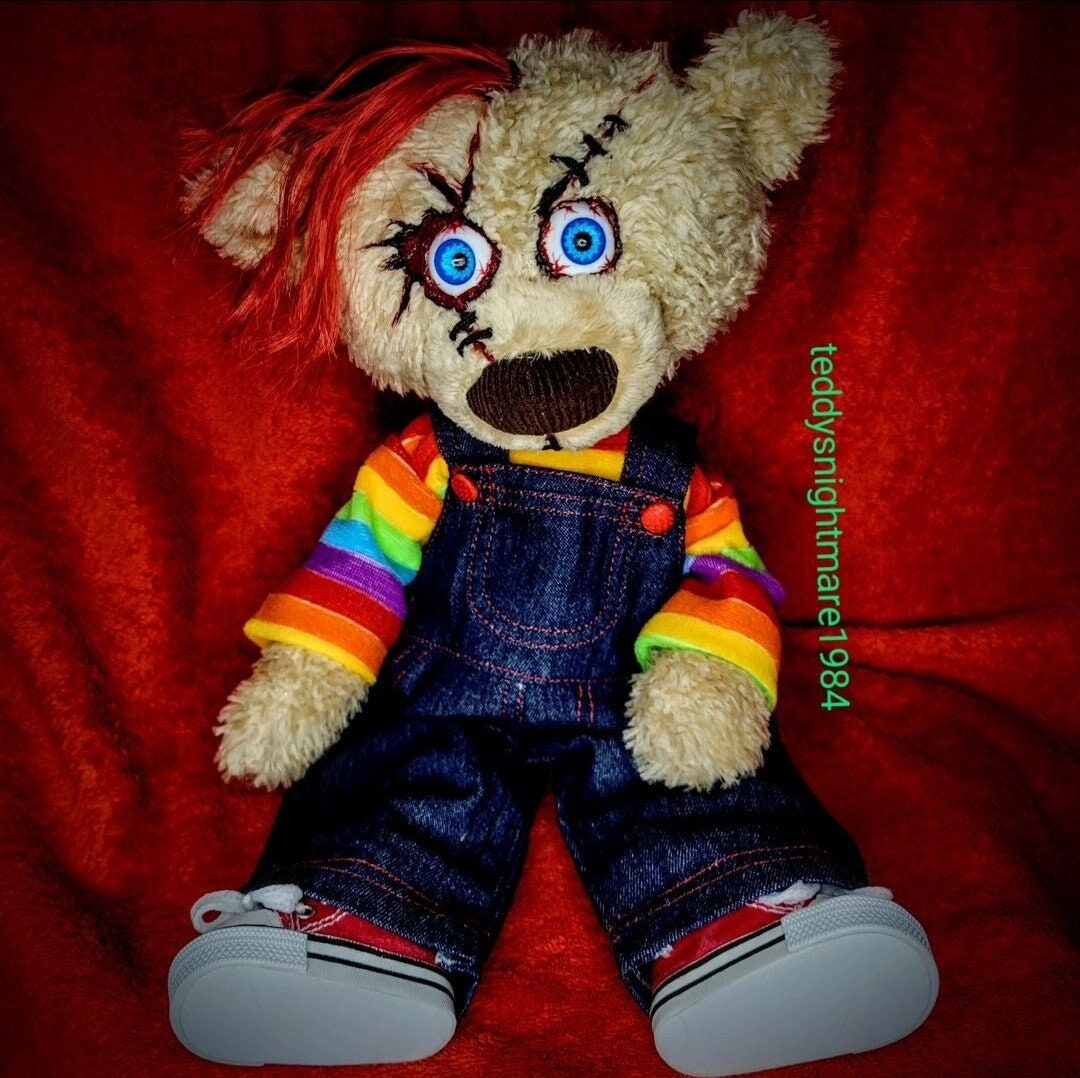 Chucky - Horror Teddy Bear, Scare Bear, Teddy Bear, Horror Plush ...