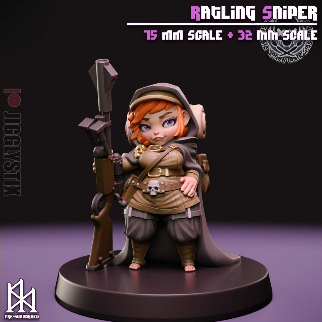 Ratling Sniper Sexy Pinup Girl Figures SFW & NSFW Mature Adult 18 ...