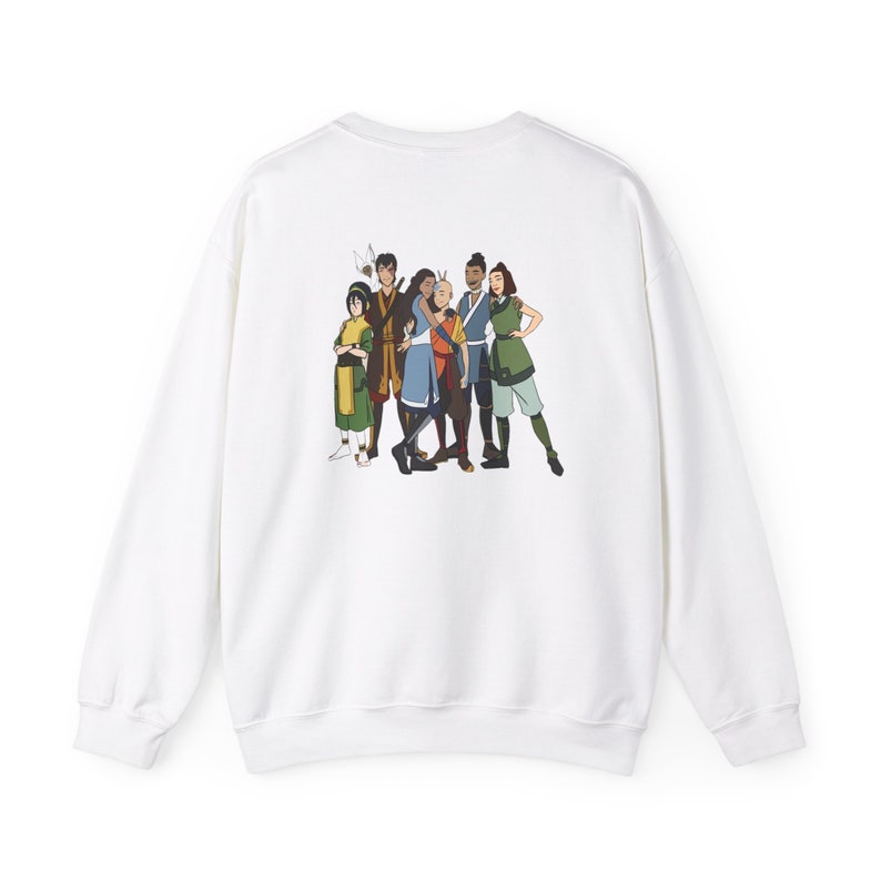 Avatar the Last Airbender Crewneck, Cute Sweater, ATLA Sweater, Gift ...