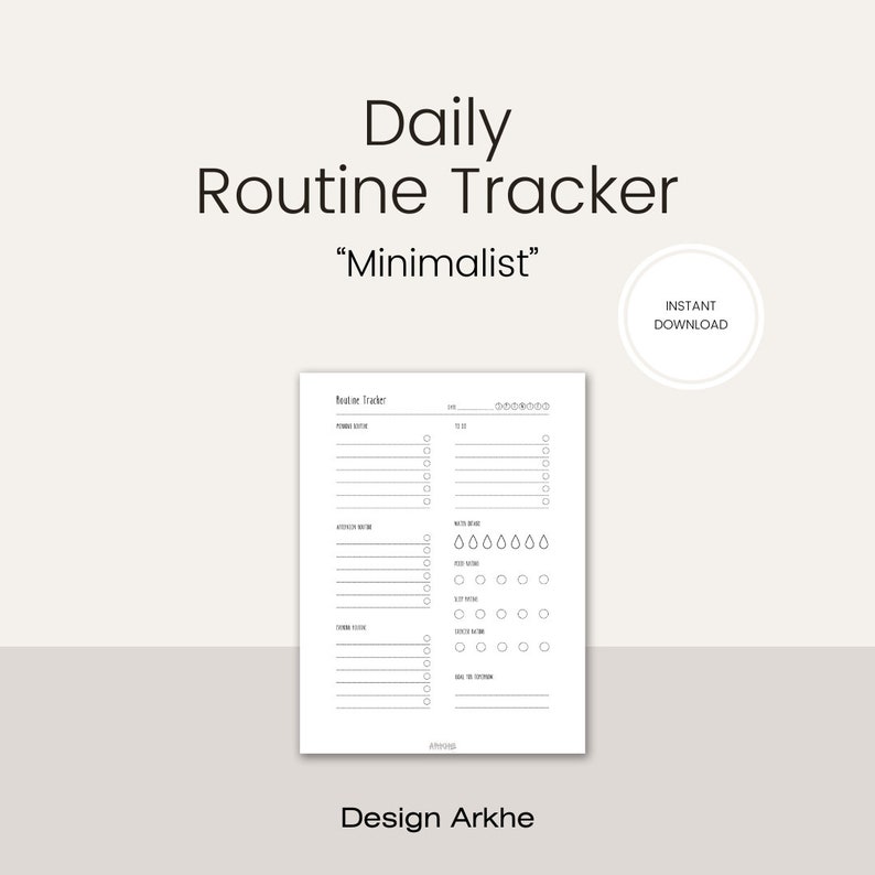 Editable Daily Routine Printable Daily Checklist Morning Routine Habit ... Editable Daily Routine Printable Daily Checklist Morning Routine Habit ...