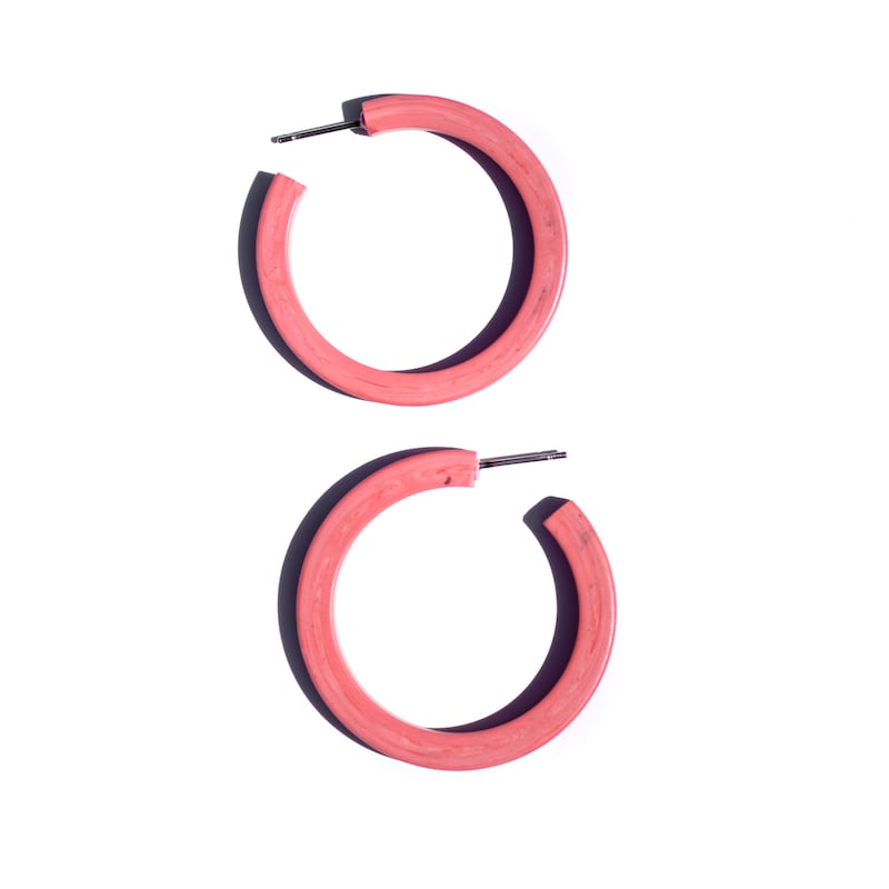 Pink Earrings - Etsy