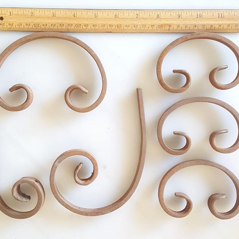 Wrought Iron Scroll - Etsy