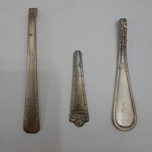 Lot of 22 Rare, Bent, Vintage Silverware Handles; It is a Treasure ...