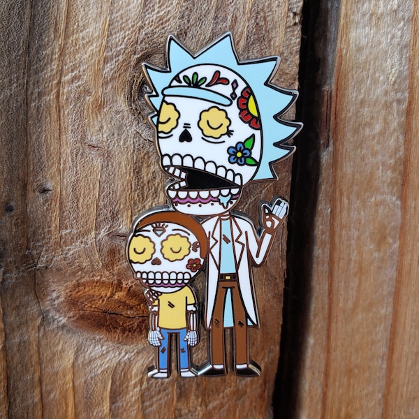 Rick and Morty Pin - Etsy