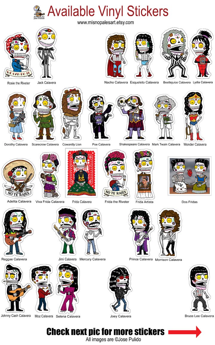 Paper & Party Supplies Stickers Chicano art cool stickers chicano ...