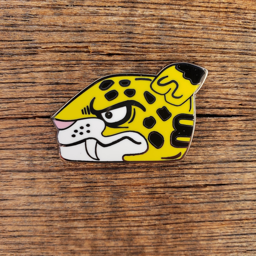 Jaguar Enamel Pin - Etsy