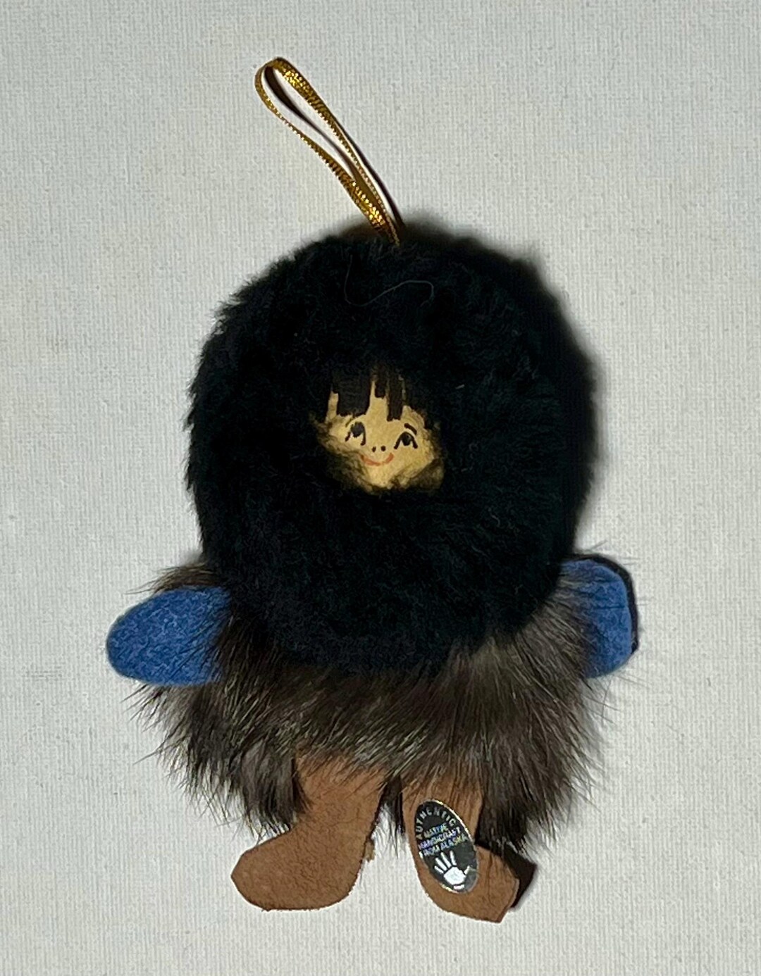 Vintage Authentic Native Made in Alaska Doll / Ornament - Etsy