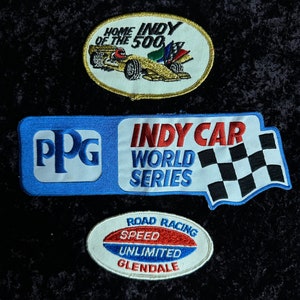Set of 3 Vintage Racing Patches - Etsy