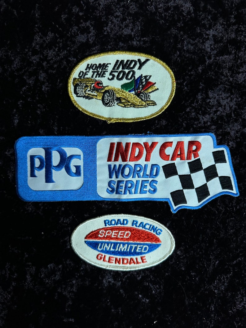 Set of 3 Vintage Racing Patches - Etsy