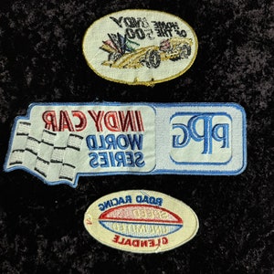 Set of 3 Vintage Racing Patches - Etsy