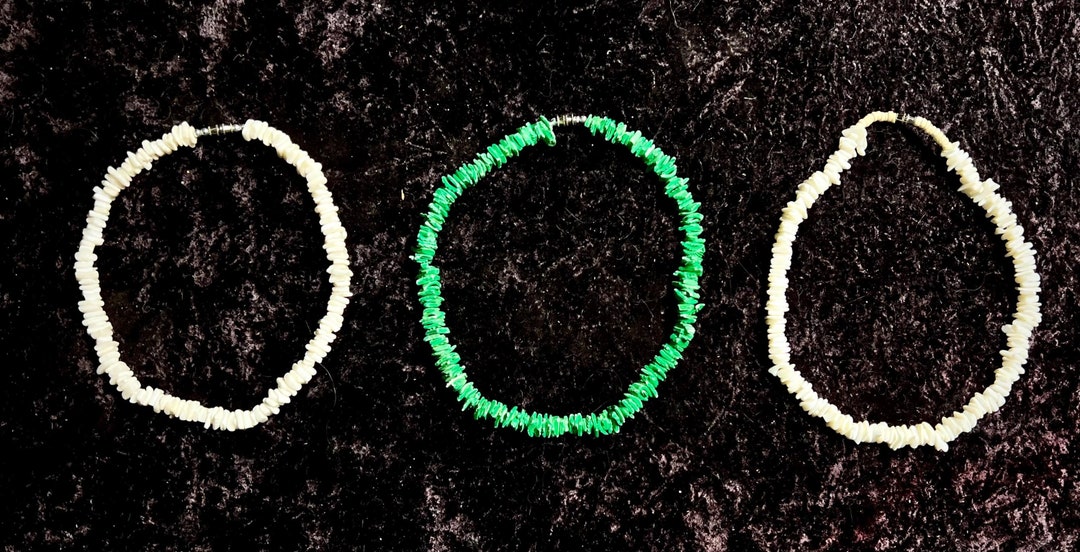 Set of 3 Vintage 90's Puka Shell Necklaces - Etsy