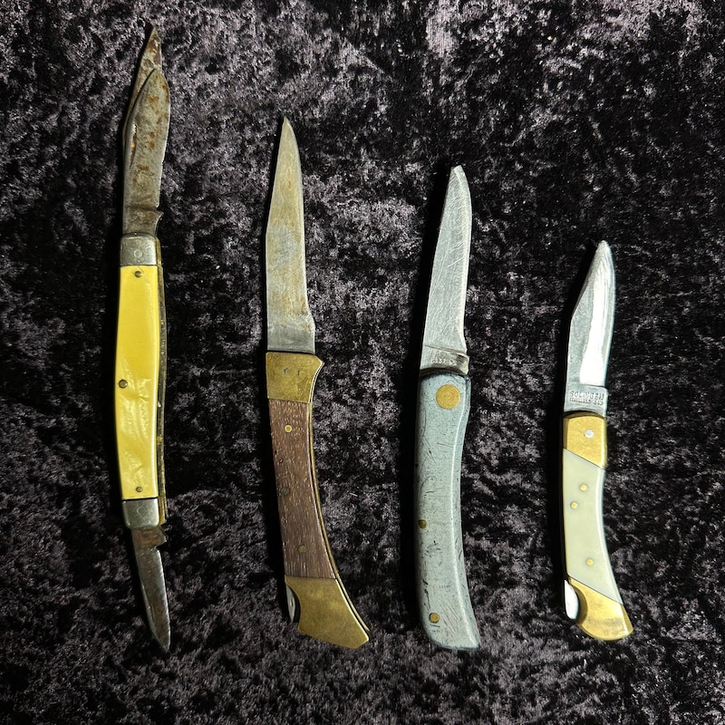 Vintage Pocket Knife - Etsy