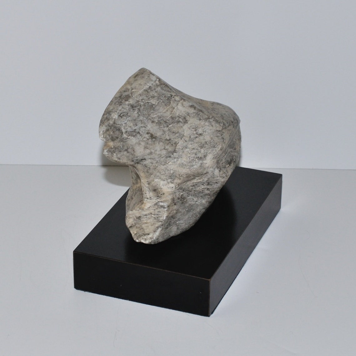 Vintage Abstract Modernist Carved Stone Sculpture, Circa 1988 - Etsy