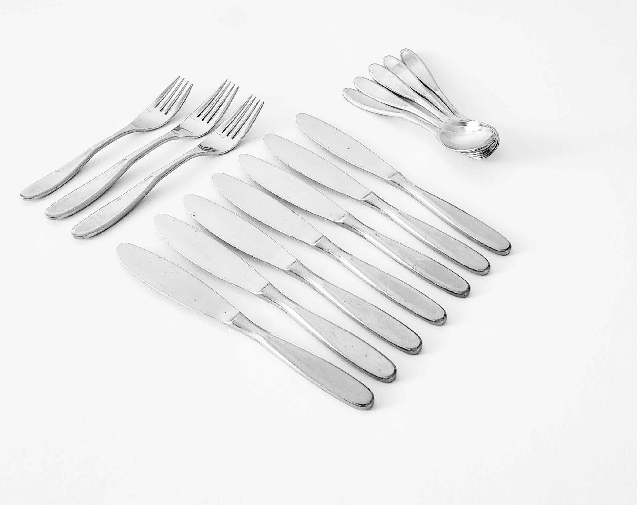 Splendide Dune Korea Stainless Steel Flatware Cutlery Odd Lot of 15 - Etsy