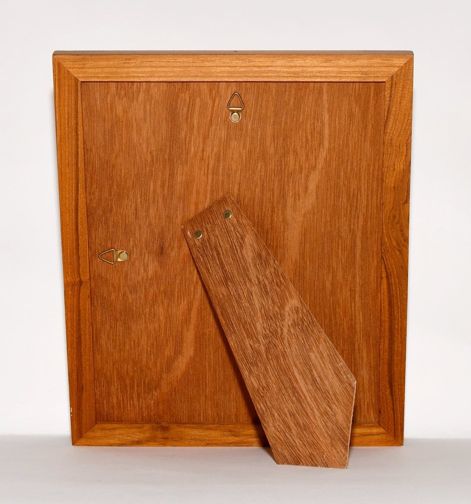 Vintage Solid Teak Picture Photo Frame 10 X 8 Desktop or Wall - Etsy
