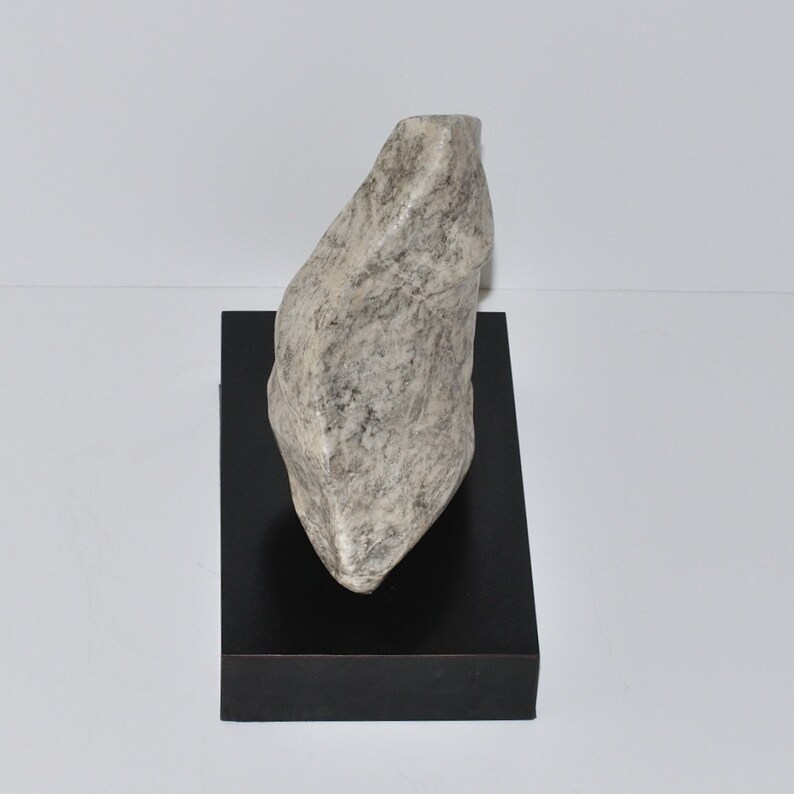 Vintage Abstract Modernist Carved Stone Sculpture, Circa 1988 - Etsy