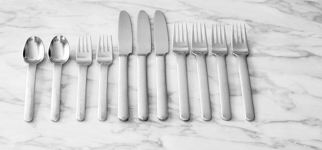 Splendide Blizzard Flatware Mix & Match Replacement, Set of 11 - Etsy