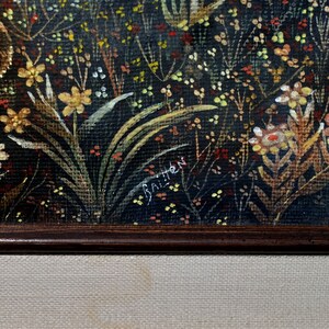 Vintage Isabel Baillen Naïve Art Oil Painting l'Art Naïf | Etsy