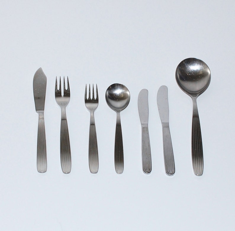 Hackman Finland Scandia Kaj Franck Stainless Steel Flatware | Etsy