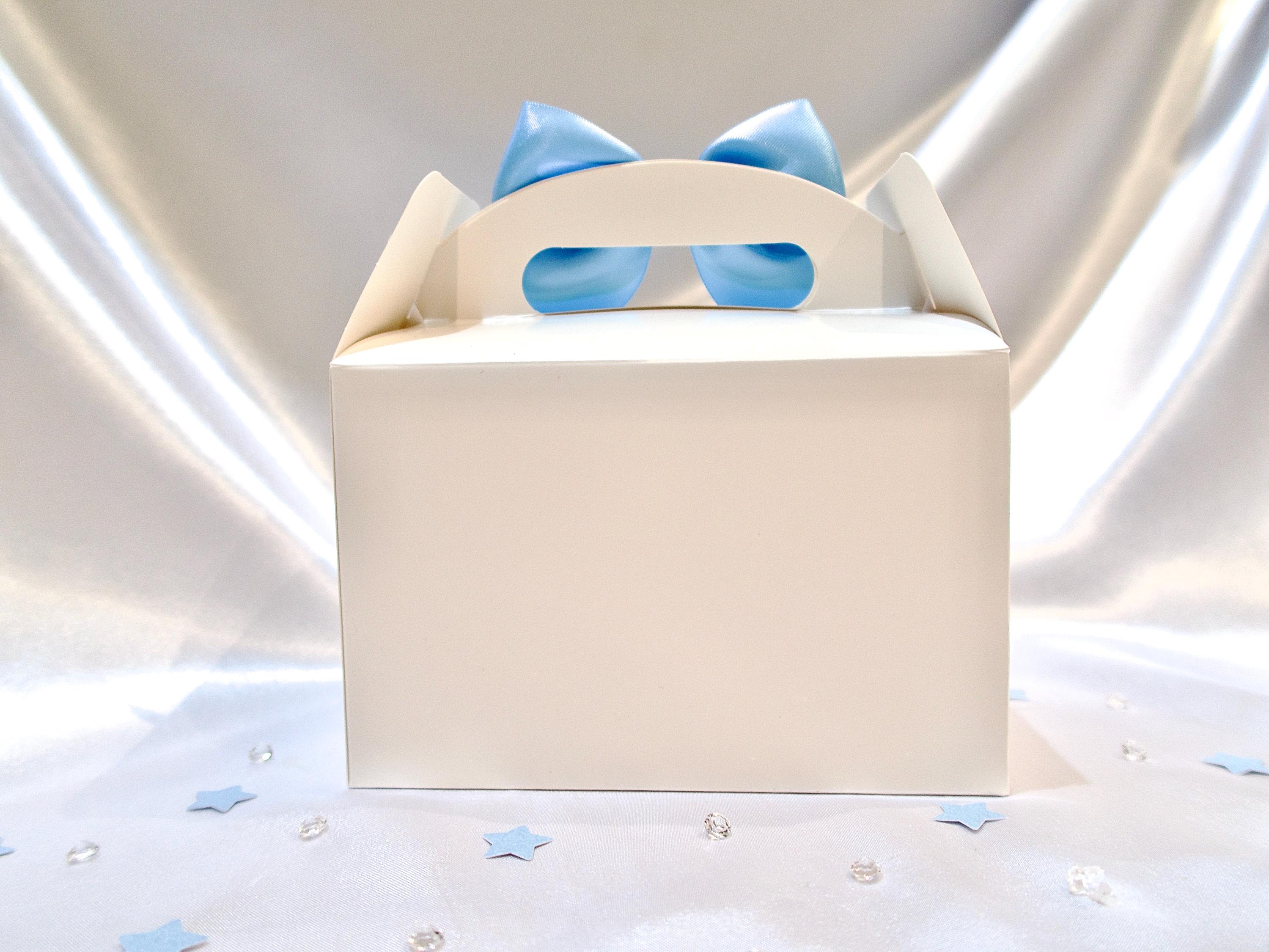 Personalised Blue Safari Gable Box, Baby First Birthday Favour, Jungle ...
