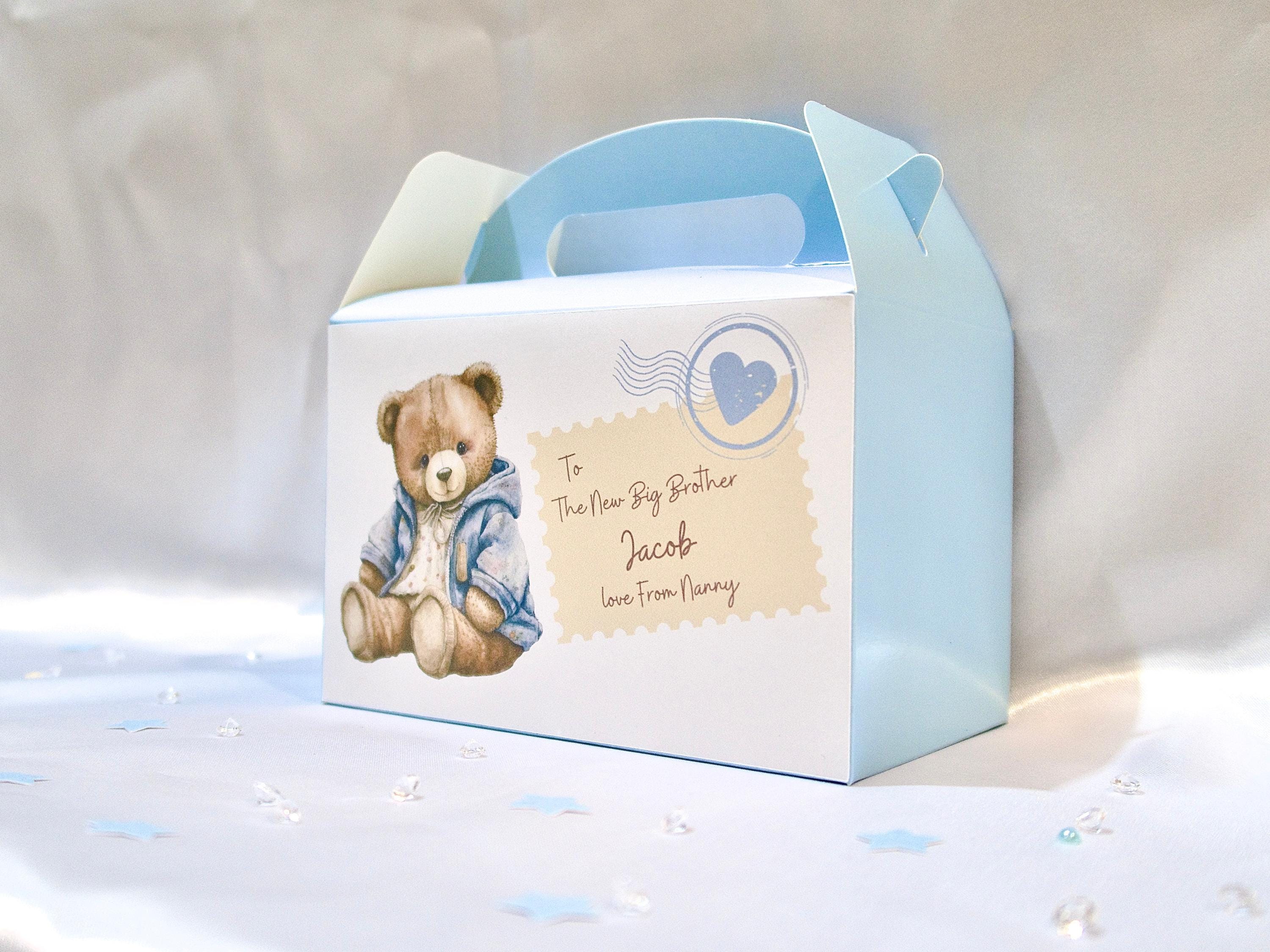 Personalised New Big Brother Gift Box, New Big Brother Favour Bag ...