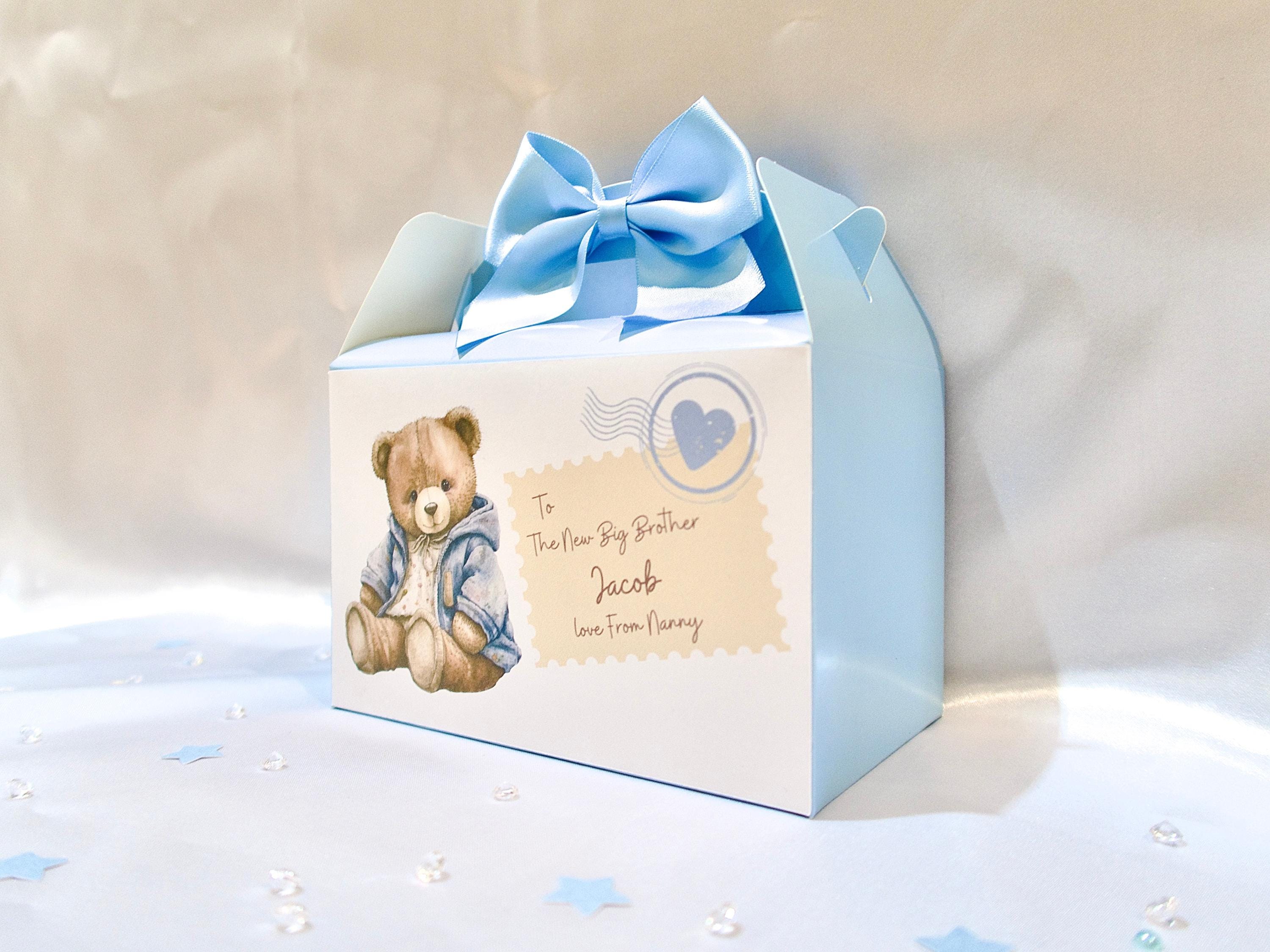 Personalised New Big Brother Gift Box, New Big Brother Favour Bag ...