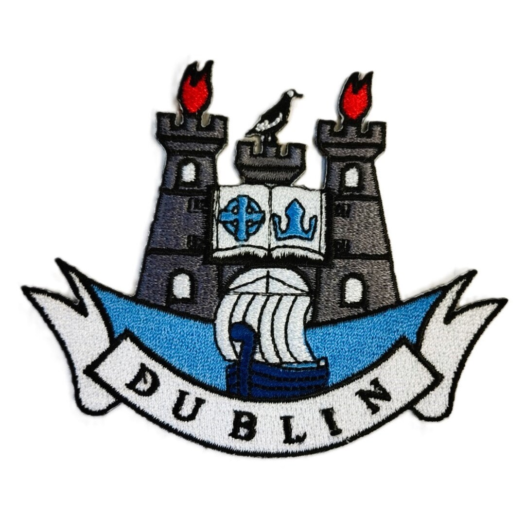 Dublin Coat of Arms Lapel Pin and Patch - Etsy
