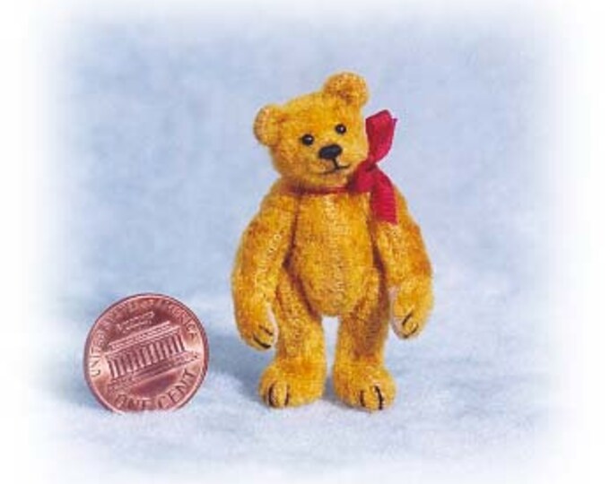 PDF Pattern & Instructions for Miniature Teddy Bear - Small Old Bear 1 ...
