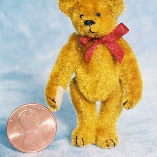 Old Worn Bear Miniature Teddy Bear Kit Pattern DIY by - Etsy