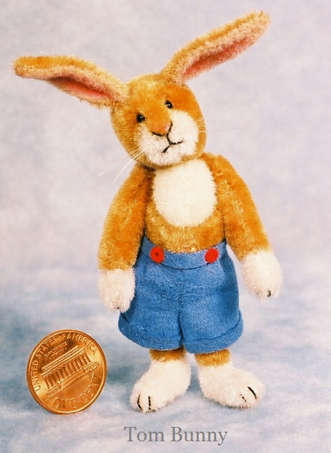 Tom Bunny - Miniature Rabbit Kit - Pattern - by Emily Farmer - Etsy Sweden