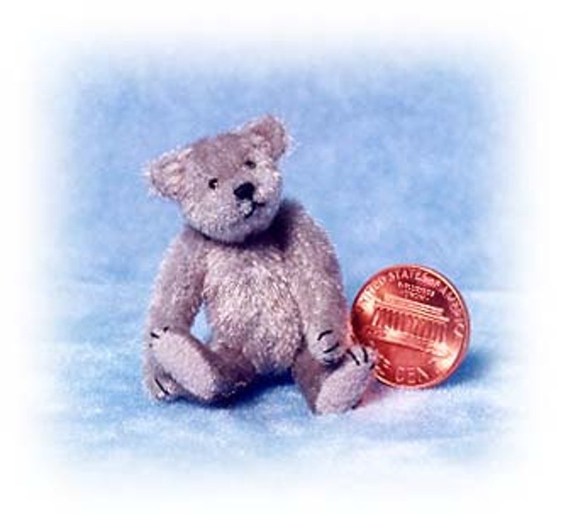 PDF Pattern & Instructions for Miniature Teddy Bear DIY - Etsy