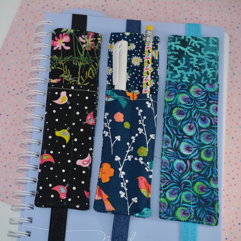 Fabric Bookmark With Elastic - Etsy