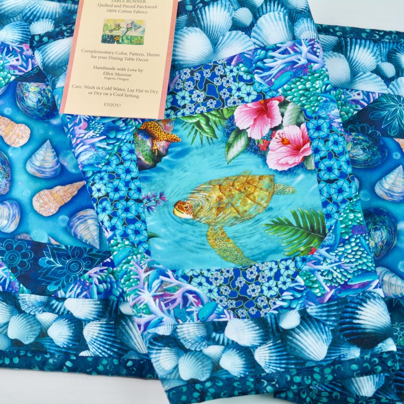 Fish Table Runner - Etsy