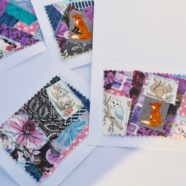 Quilted Cards - Etsy