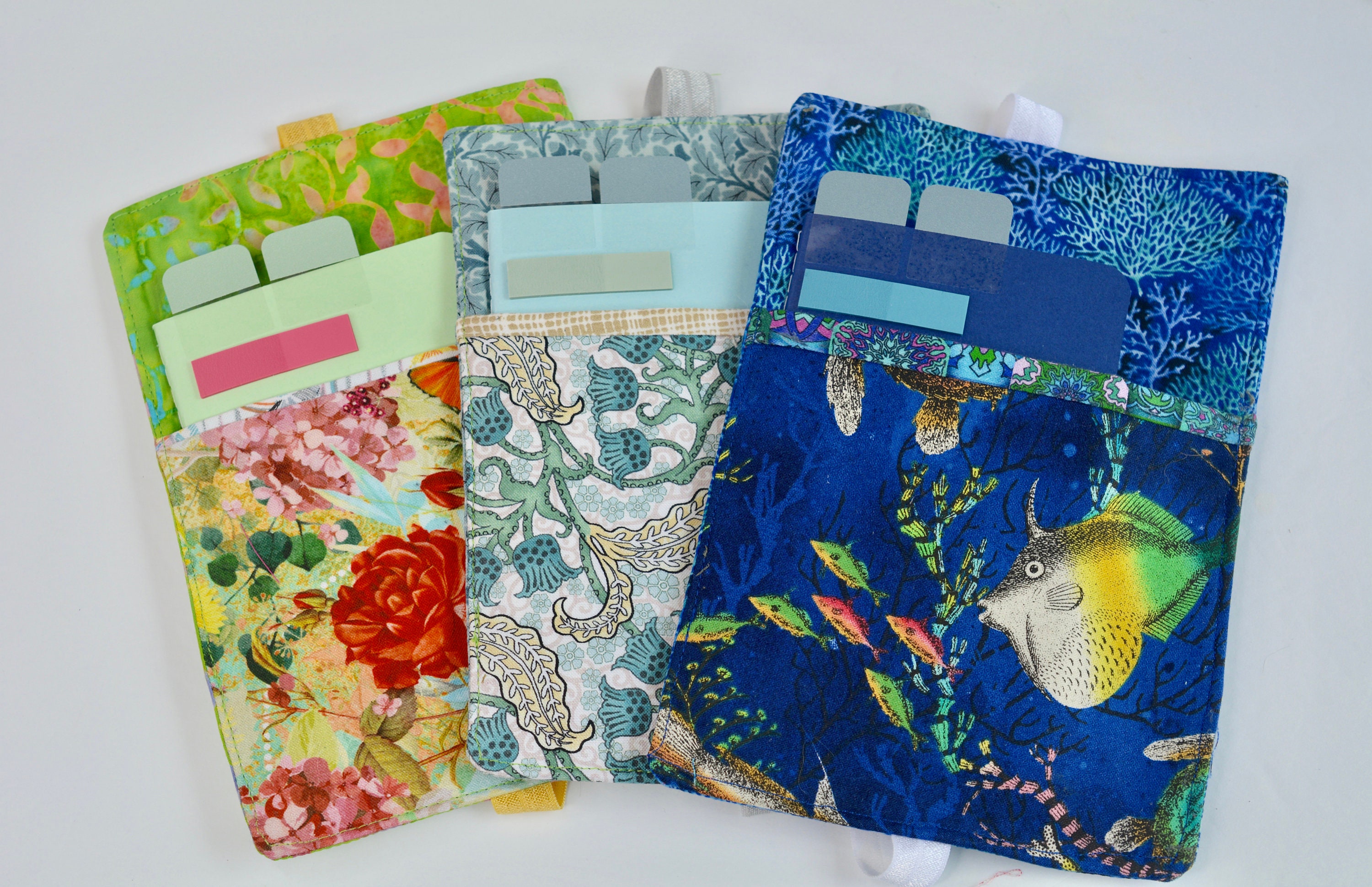 Chameleon Lizard Fabric Pen Holder Bookmark: Journal Planner Accessory ...