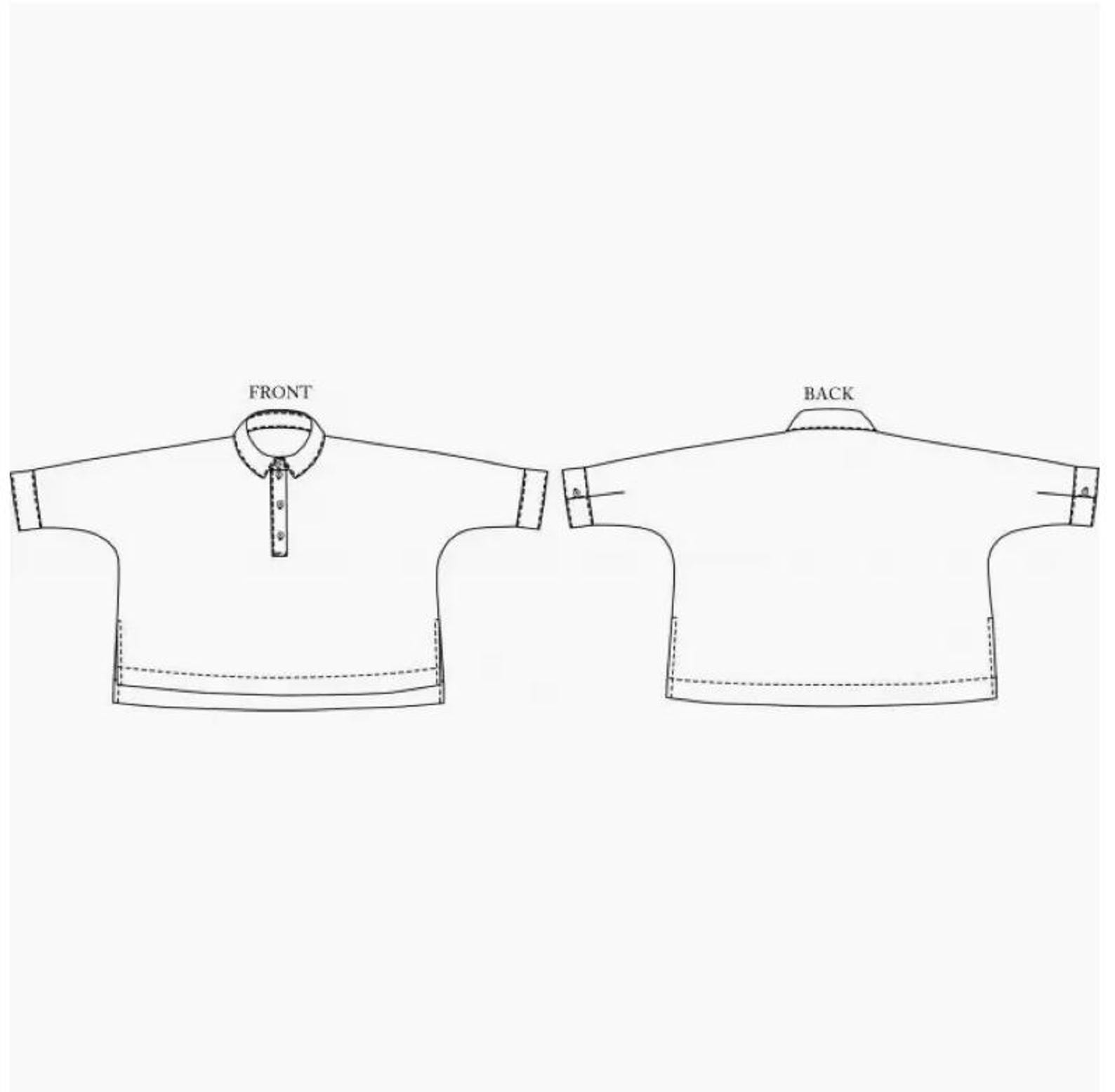 The Ellsworth Sewing Pattern Uk 6-18 Merchant & Mills Sewing Pattern ...