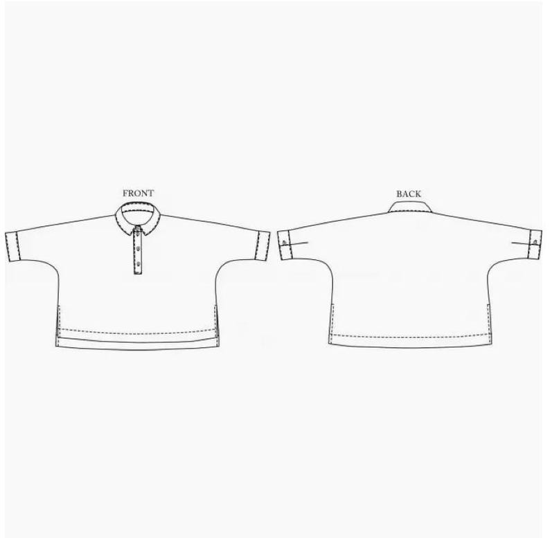 The Ellsworth Sewing Pattern Uk 6-18 Merchant & Mills Sewing Pattern ...