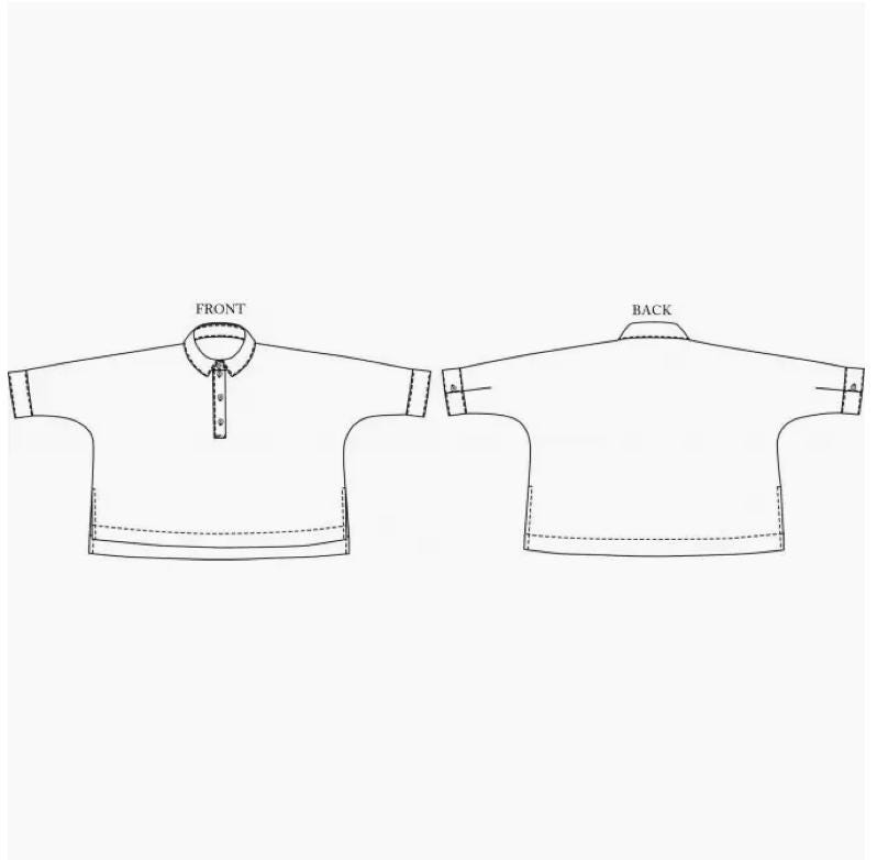 The Ellsworth Sewing Pattern Uk 6-18 Merchant & Mills Sewing Pattern ...