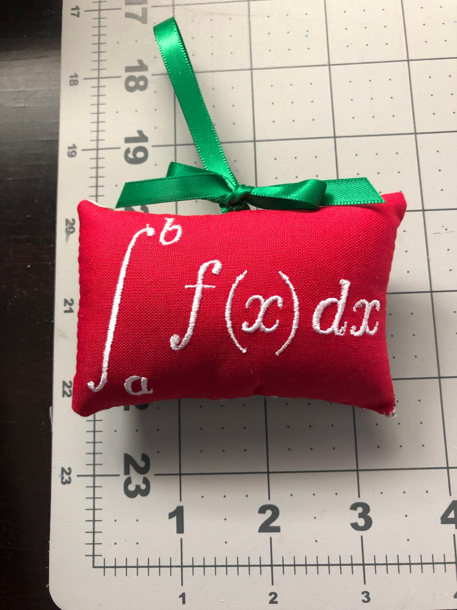 Definite Integral Calculus Christmas Ornament Gift Topper - Etsy