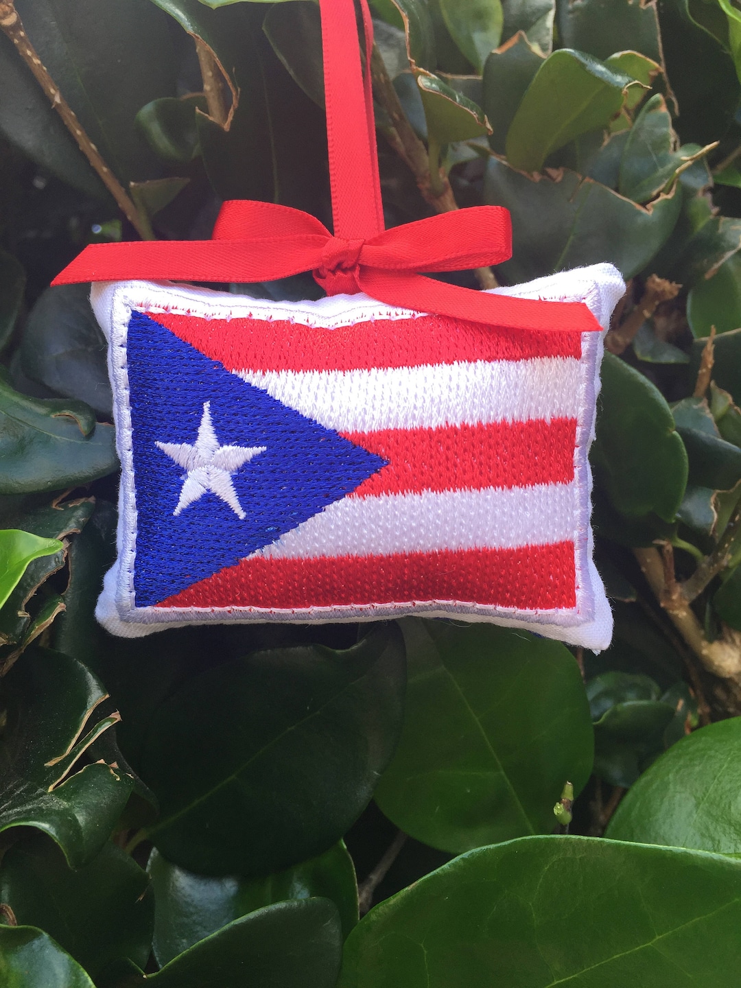 Puerto Rico Puerto Rican Flag Christmas Ornament Gift Topper Stocking ...