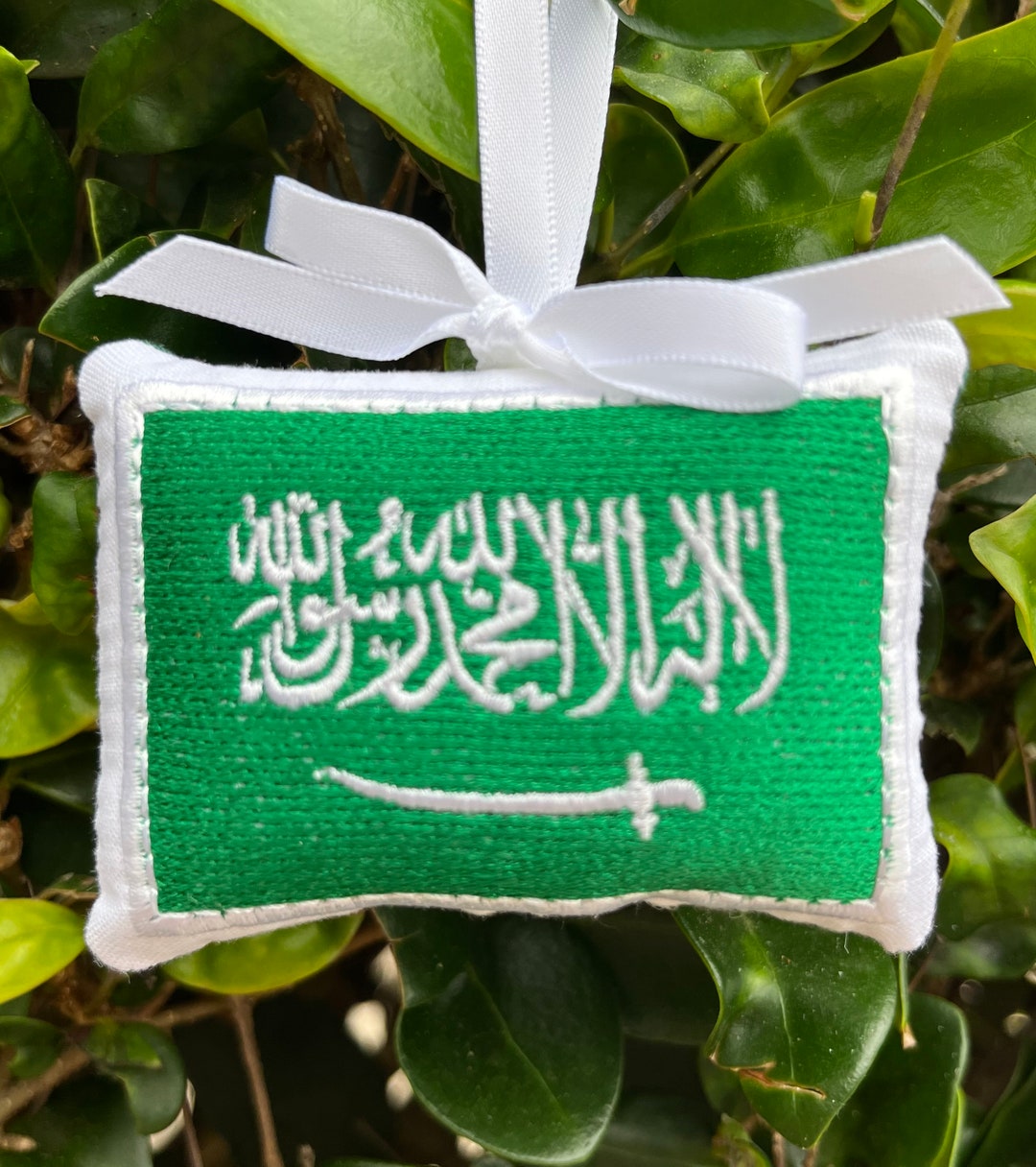 Saudi Arabia Arabian Flag Christmas Ornament Gift Travel Souvenir ...