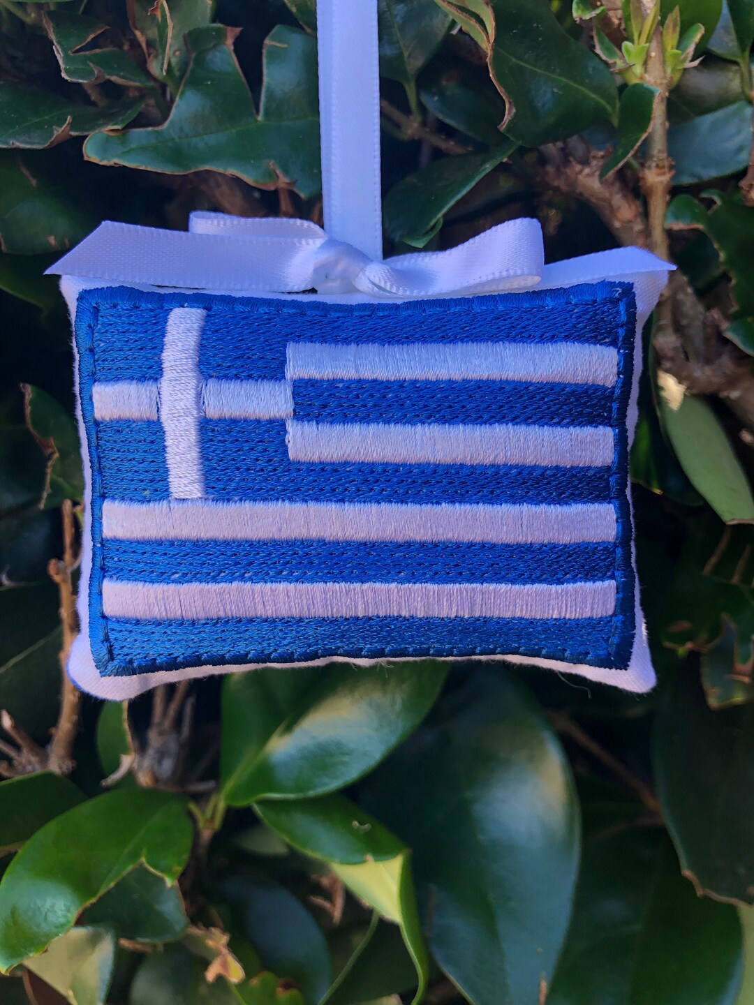 Greece Greek Flag Christmas Ornament Gift Travel Souvenir Stocking ...