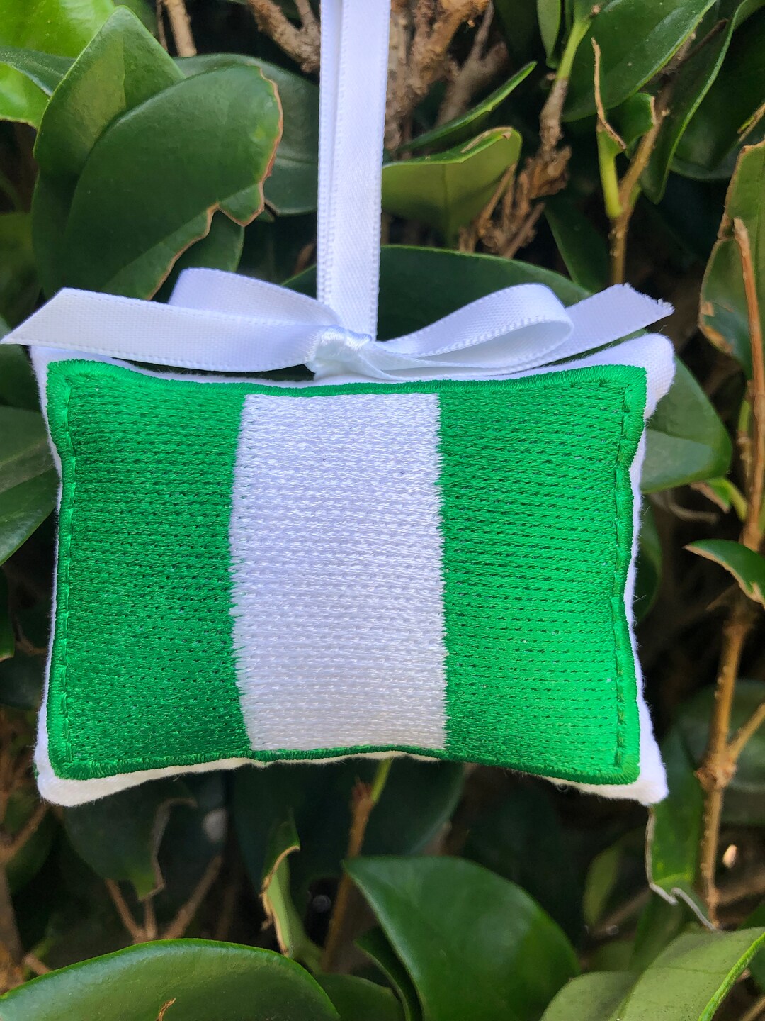 Nigeria Nigerian Flag Christmas Ornament Gift Travel Souvenir Stocking ...