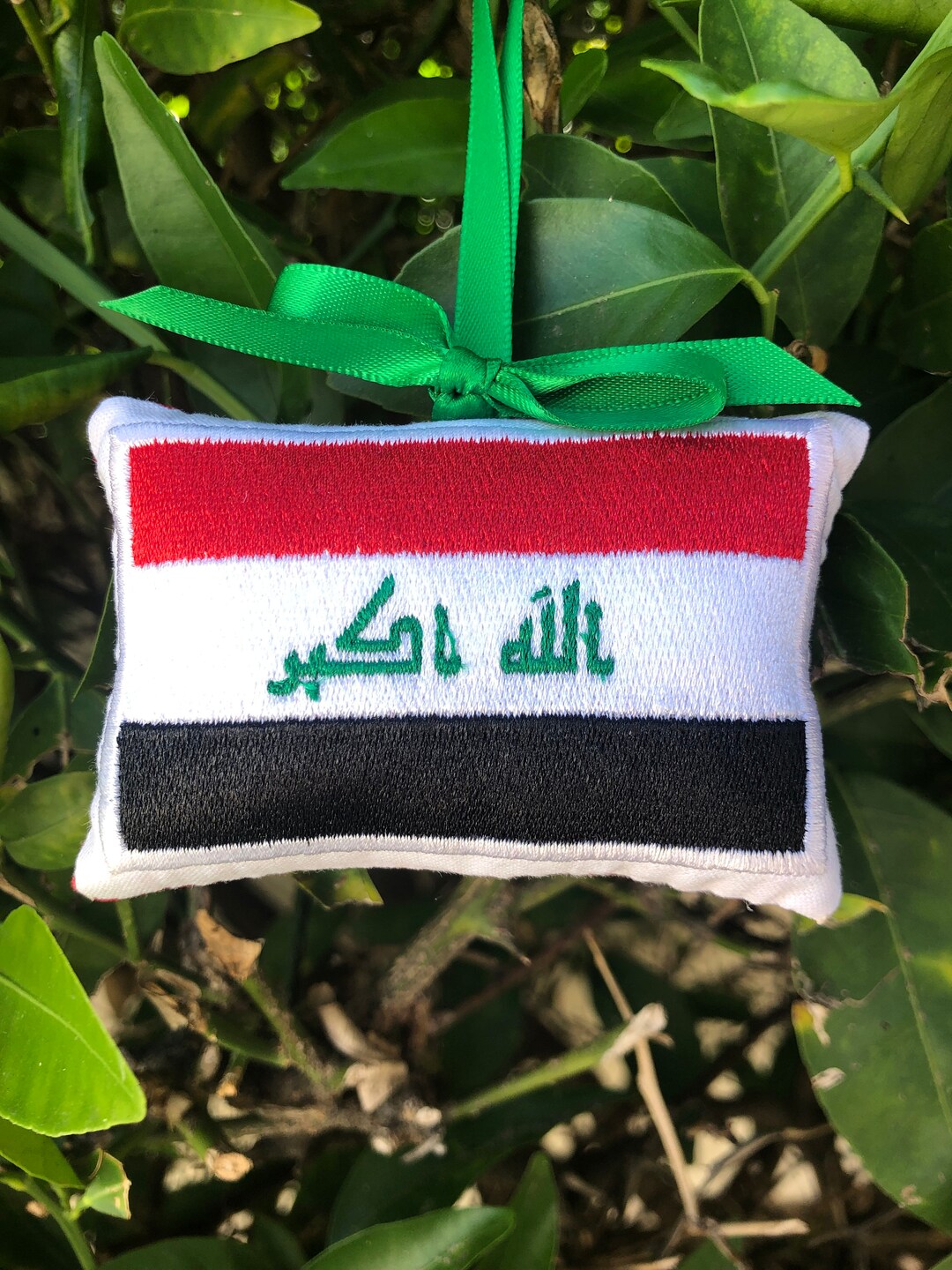 Iraq Iraqi Flag Christmas Ornament Gift Travel Souvenir Stocking ...
